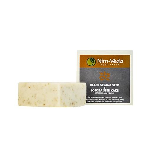 Nim-Véda | Sesame & Jojoba Seed Soap | 100g | Black Sesame Seed | Jojo ...